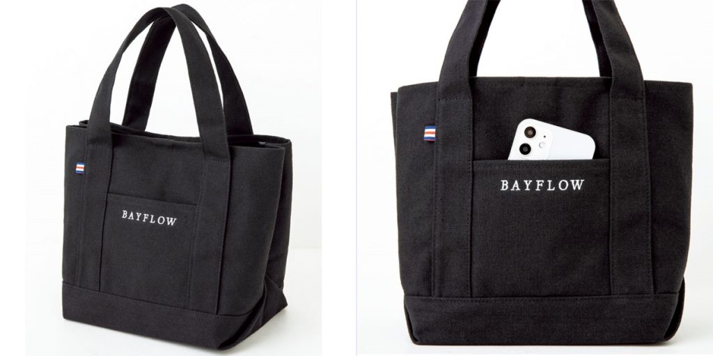 【新刊情報】BAYFLOW（ベイフロー）収納5ポケット LOGO TOTE BAG BOOK（BLACK/IVORY/KHAKI） | 付録ライフ
