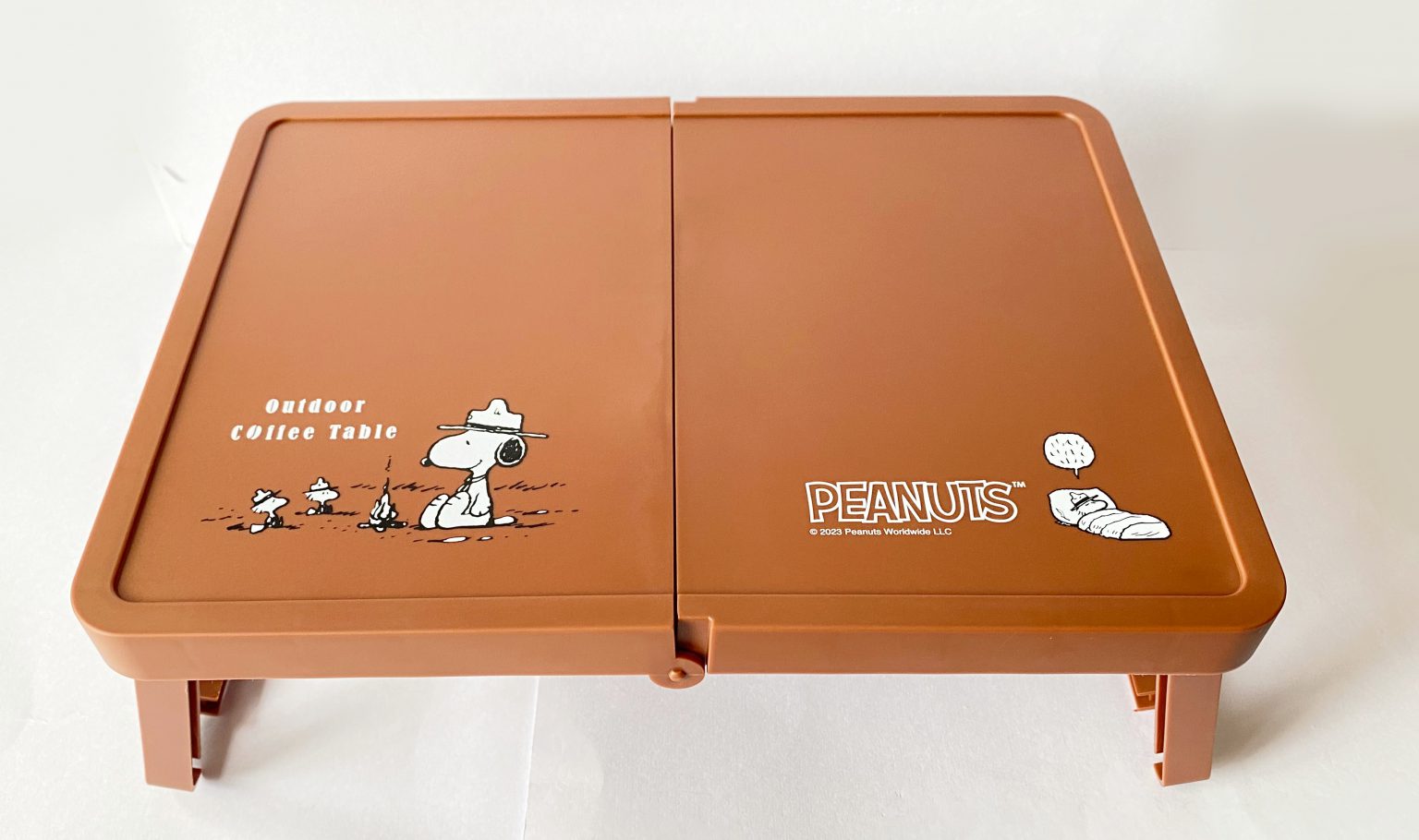 【フラゲレビュー】MonoMaster（モノマスター）2023年9月号《特別付録》PEANUTS（ピーナッツ）スヌーピーデザインの コーヒーテーブル | 付録ライフ