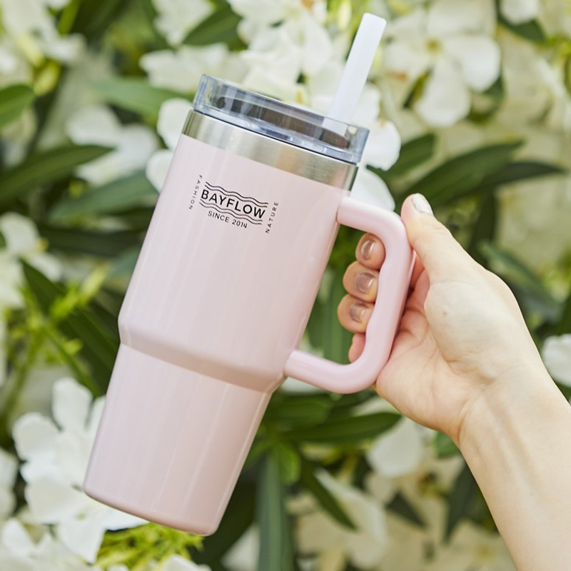 【新刊情報】BAYFLOW ストロー付き真空断熱タンブラーBOOK（BIG/BLACK/PINK/WHITE） | 付録ライフ