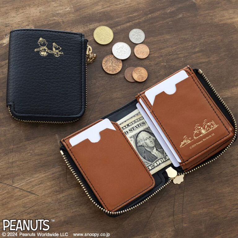 【新刊情報】SNOOPY（スヌーピー）YEAR OF THE SNAKE COMPACT WALLET BOOK （BLACK/BROWN ...
