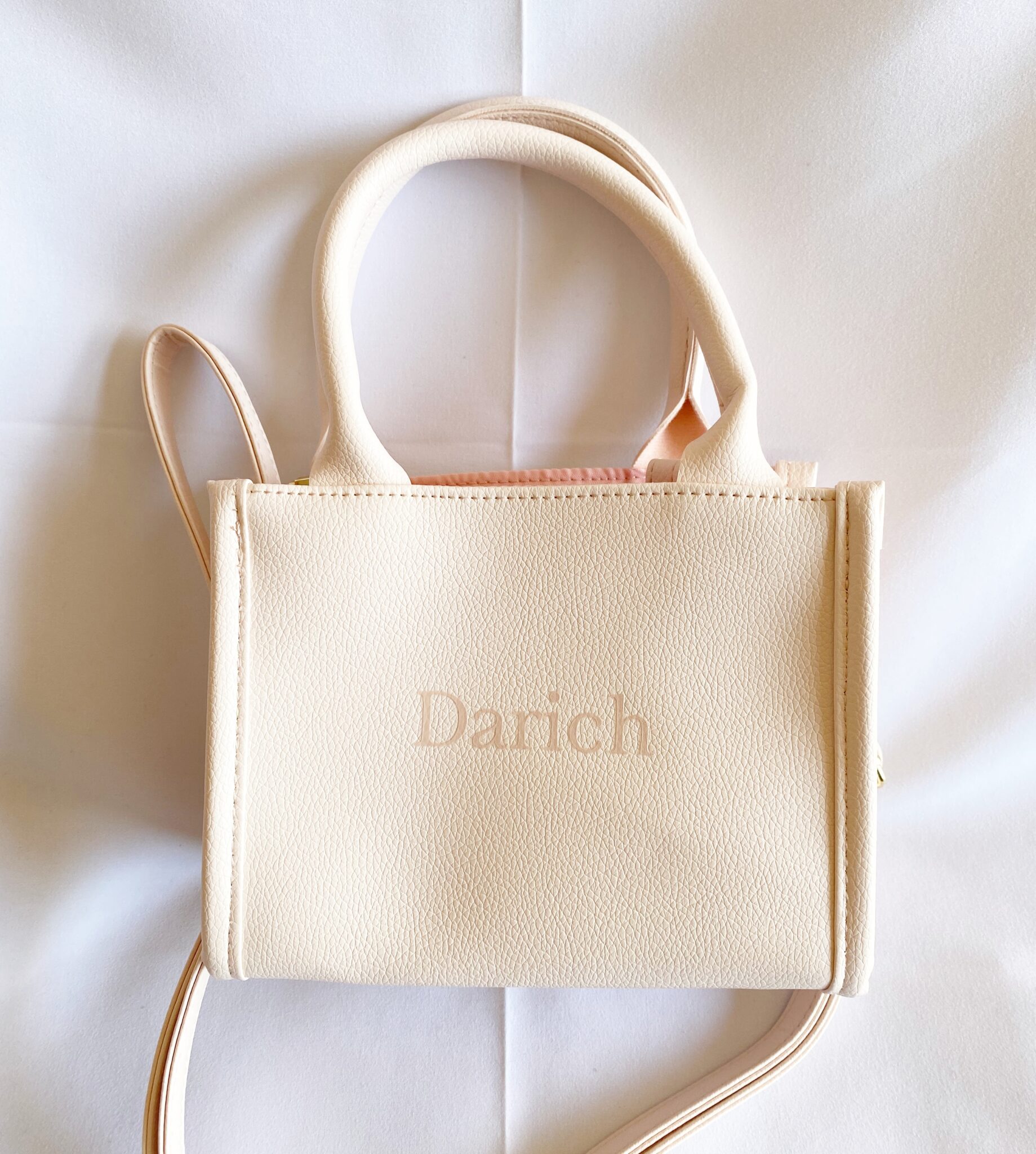 【フラゲレビュー】sweet（スウィート）2025年4月号《特別付録》Darich [ダーリッチ] 高見えする！ 大人ピンクな♥ ショルダーストラップつきトートバッグ | 付録ライフ